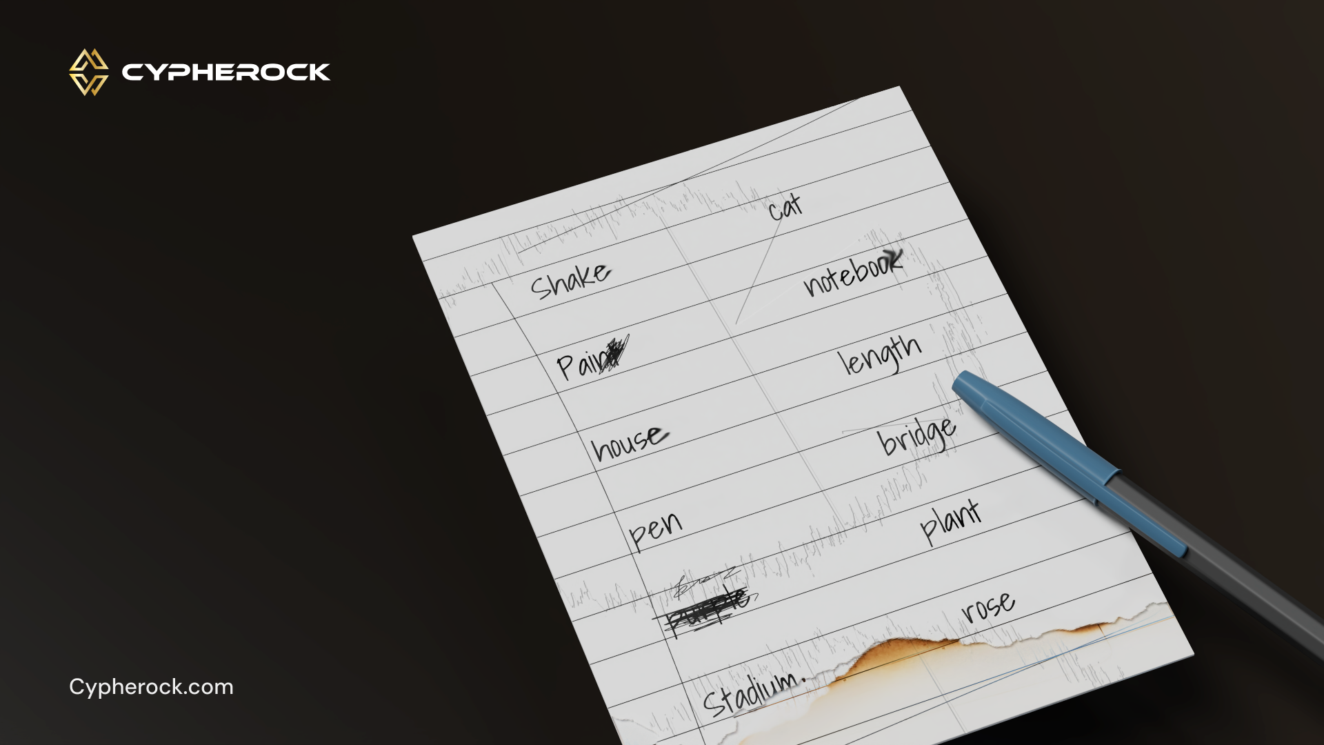 Seed phrase paper backup