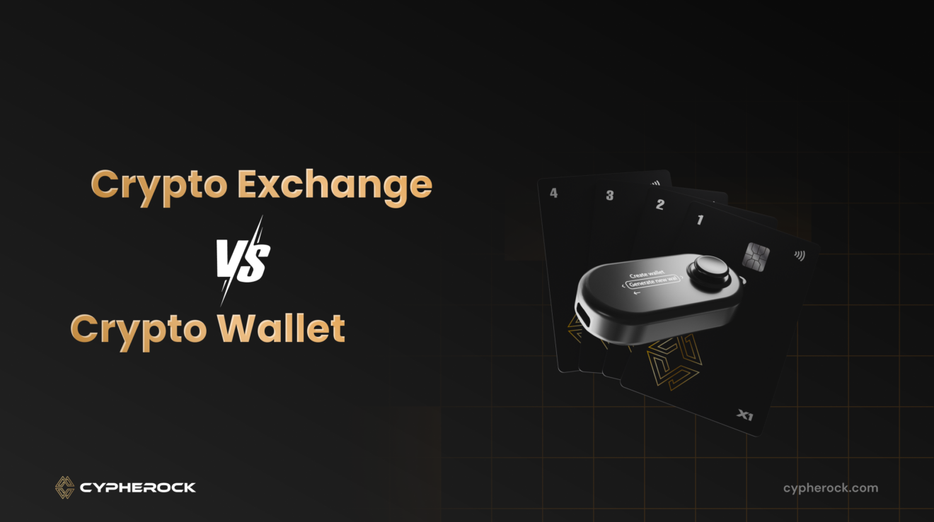 Crypto Exchange vs Wallet: What's the Difference? - Cypherock