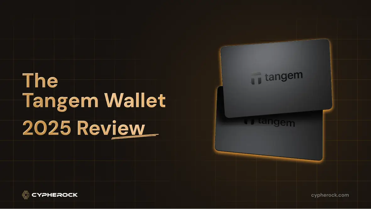 Tangem Wallet Review: Convenience vs. Security – What You Should Know ...